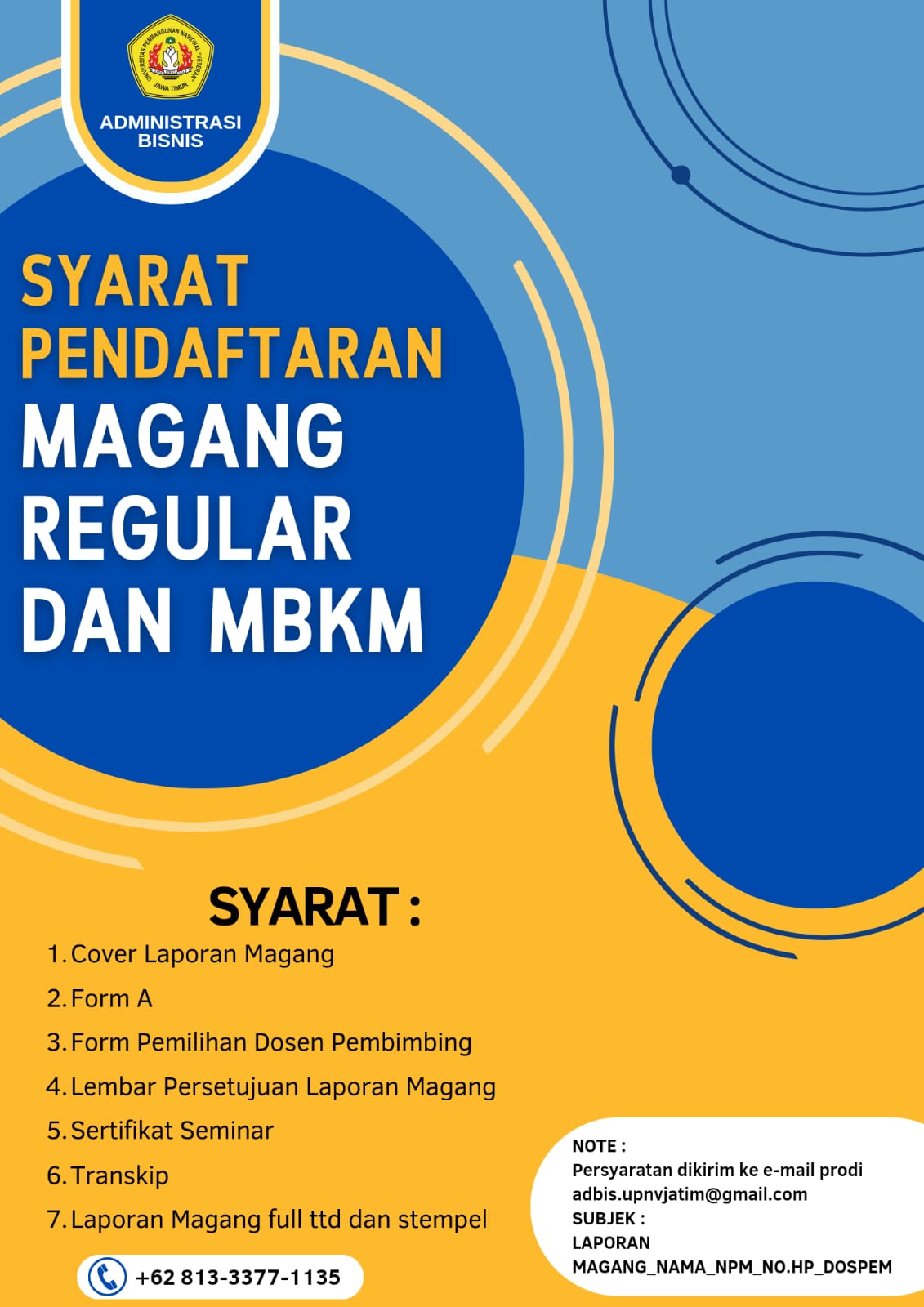 Informasi Akademik ADBIS – Administrasi Bisnis